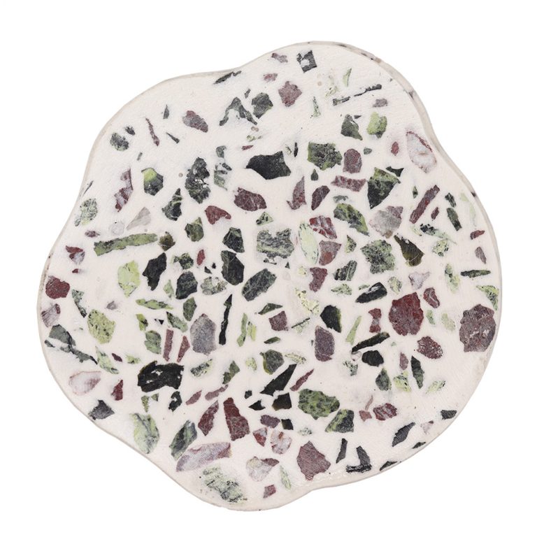 Terrazzo Coasters Cloud - Greenery Concrete Designs