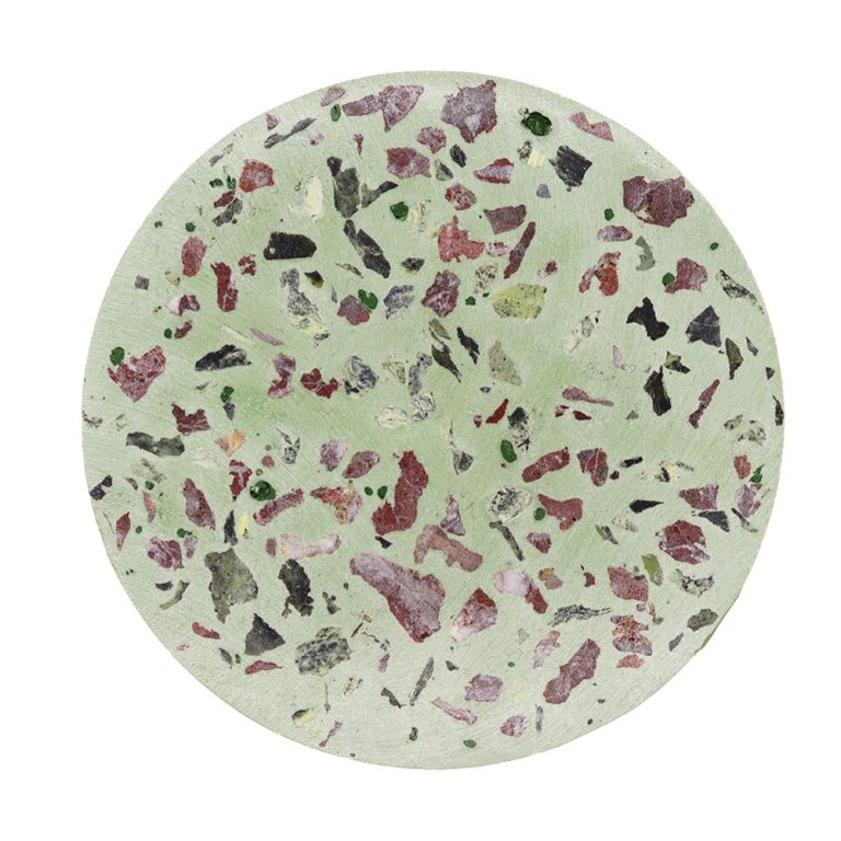 Terrazzo Coasters Round - Greenery Concrete Designs