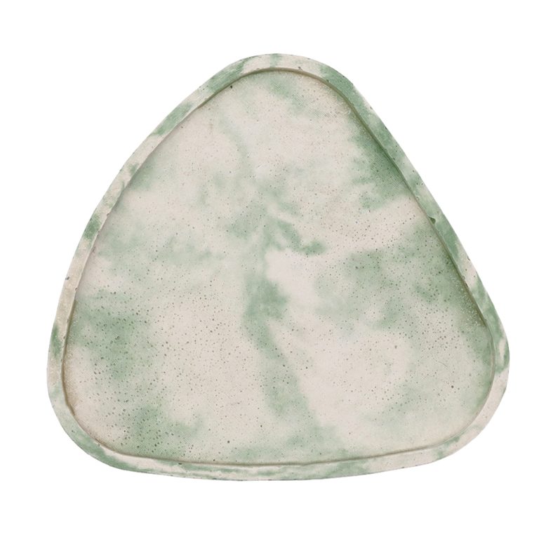 Concrete Tray Triangle - Greenery Concrete Designs